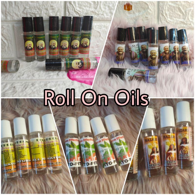 Padre Pio Healing Oil (roll style) | Shopee Philippines
