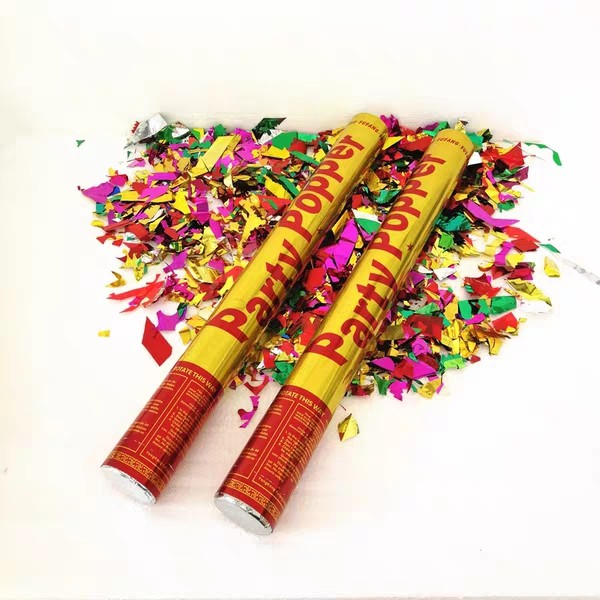 INS Party Hand popper Colorful paper ribbons and sequins gun salut ...