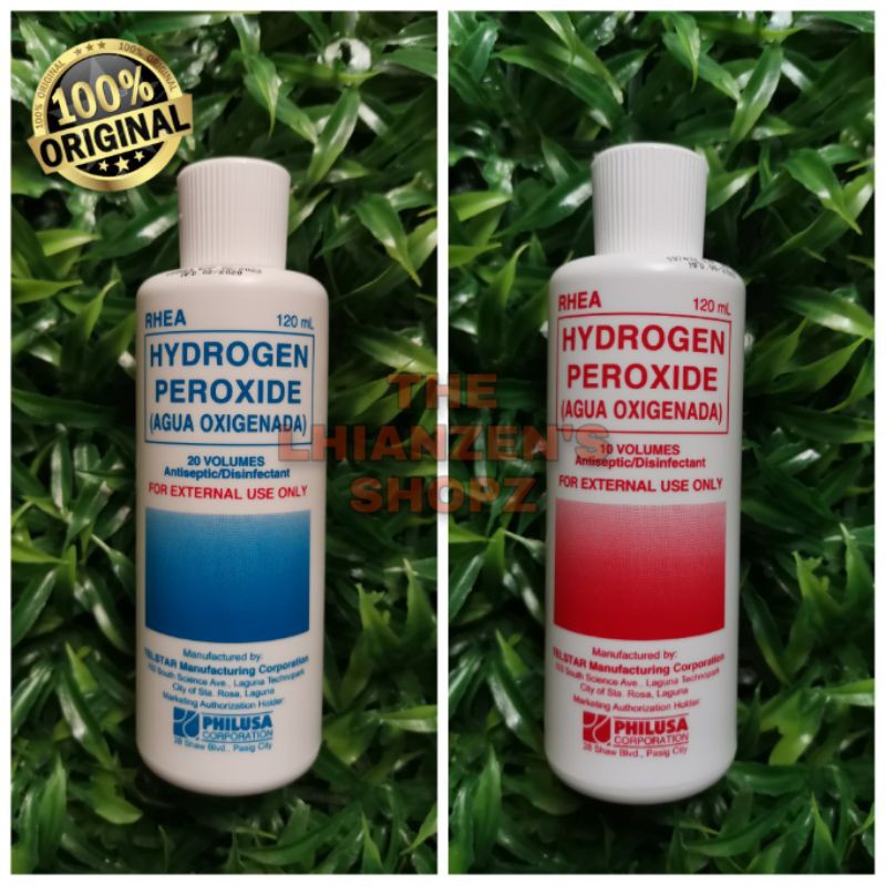 2022 RHEA Hydrogen Peroxide (Agua Oxigenada) 120ML 500ML 1000ML ...