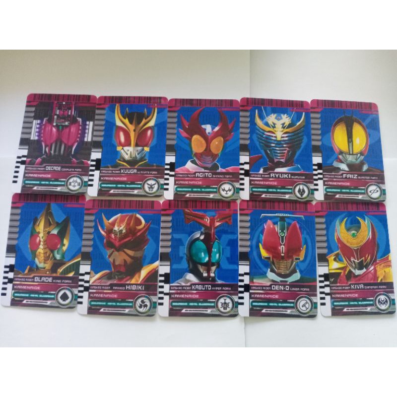Kamen raider Neo Decade(Final raider) Card | Shopee Philippines