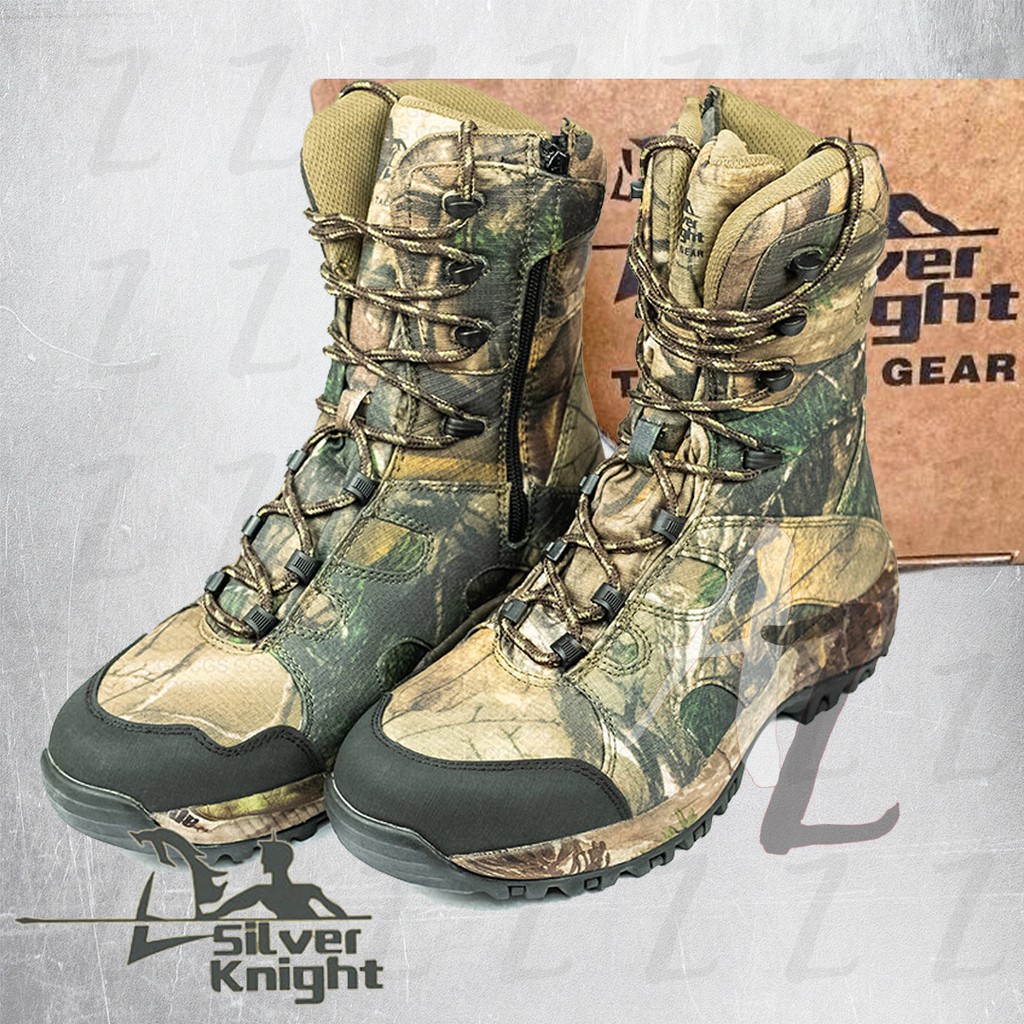 SILVER KNIGHT High Cut Athletic Patrol Boots Model SK112 for Outdoor ...