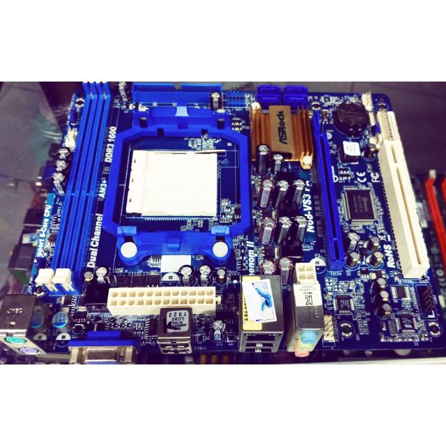 Motherboard asrock n68-vs3 fx socket am3/am3+ | Shopee Philippines