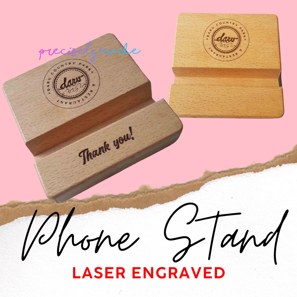 Phone Stand | ENGRAVED Personalized | Shopee Philippines
