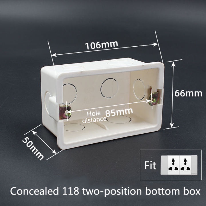 TEP Wall Switch Light Socket / Power Socket Panel Concealed ...