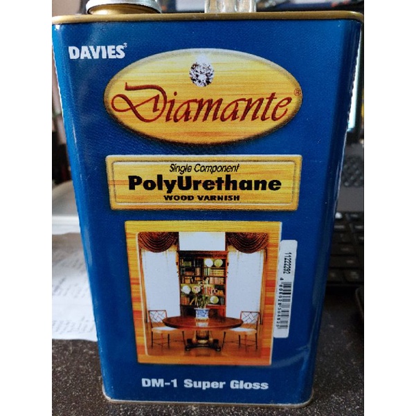 Davies 4 Liter Modified Moisture Curing Polyurethane Wood Varnish (DM1 ...