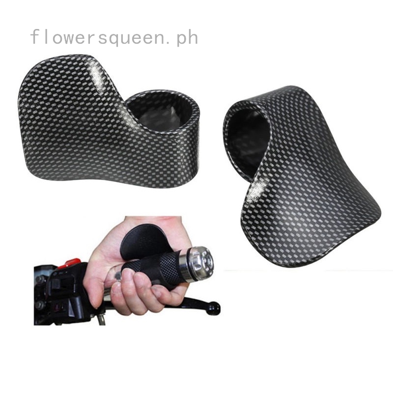 flowersqueen Carbon Fiber Look Motorcycle Throttle Cruise Control ...