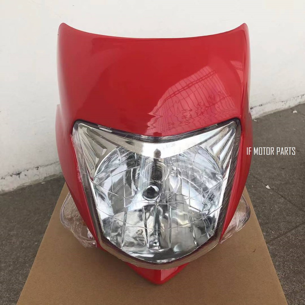 [Headlight] Honda XRM RS 125 RS / 110 Headlight Full face Assy Set by ...