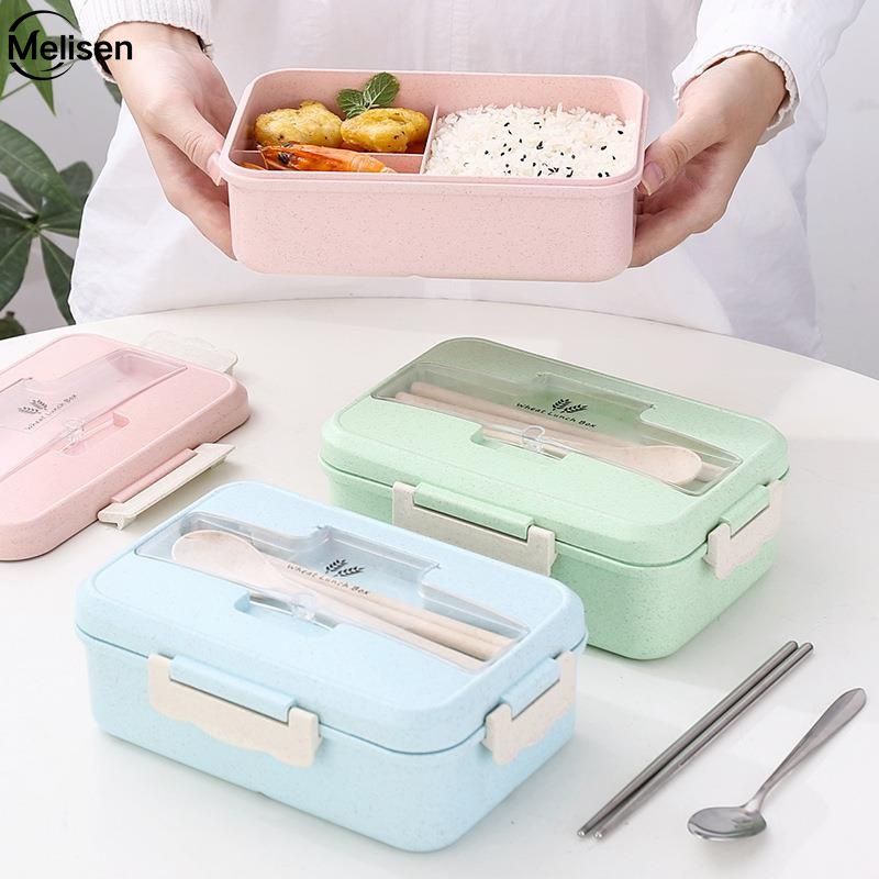 Student Lunch Box with Utensils | Shopee Philippines