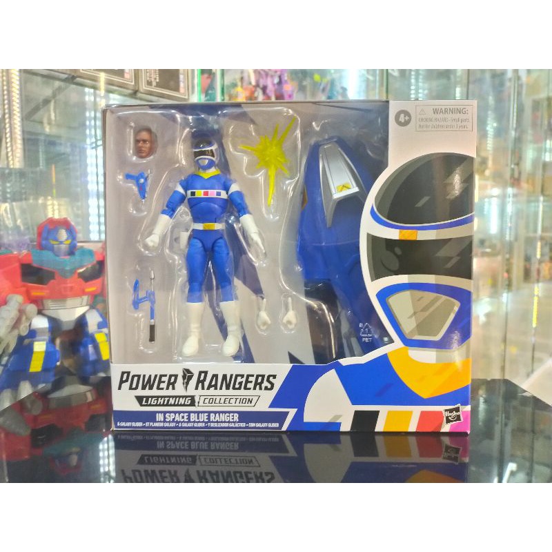 Power Rangers Lightning Collection In Space Blue Ranger | Shopee ...