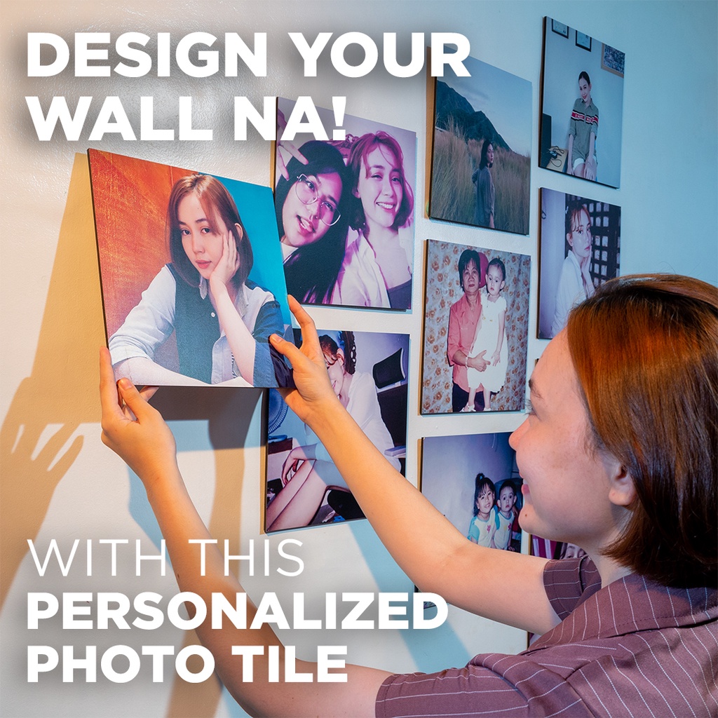 Personalized Photo Tiles (Modern Wall Art) | Shopee Philippines