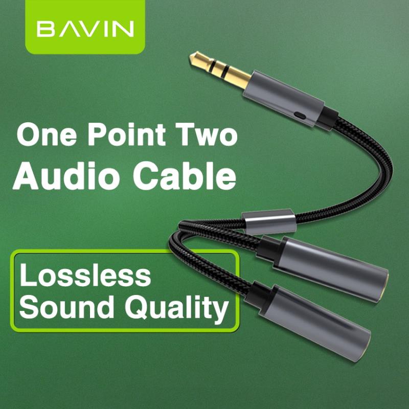 Bavin 3.5mm Jack Audio Splitter Cable for Music AUX-20 | Shopee Philippines