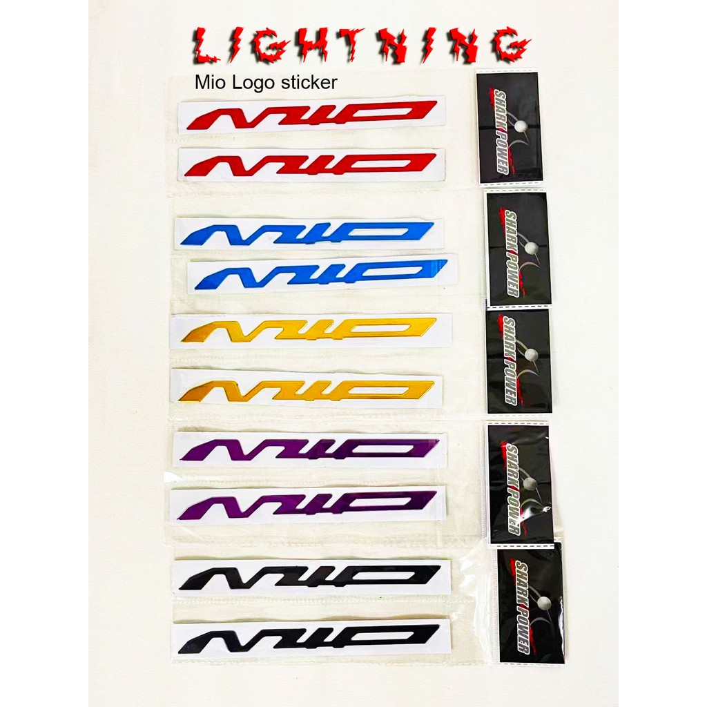 Mio LOGO sticker EMBLEM | Shopee Philippines