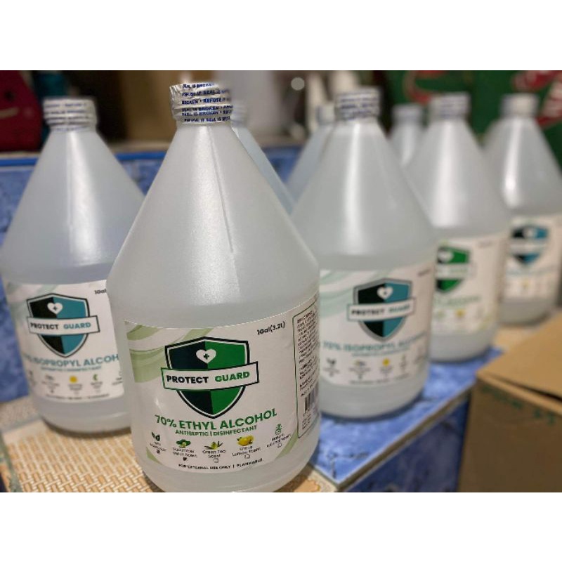 Protect GUARD 70% ISOPROPHYL ALCOHOL MOISTURIZER 3.2L | Shopee Philippines