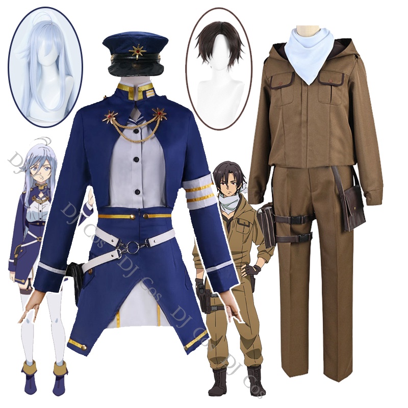 Anime 86 Eighty Six Lena Vladilena Milize Shinei Nouzen Cosplay Costume ...