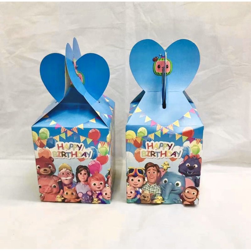 Cocomelon 7" inch Gift Box Candy Box by 10 pieces for Give Away Items ...