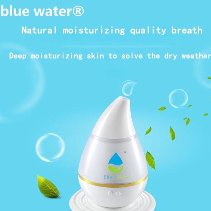 BW-205 Blue Water Ultrasonic Humidifier Droplets Design COD | Shopee ...