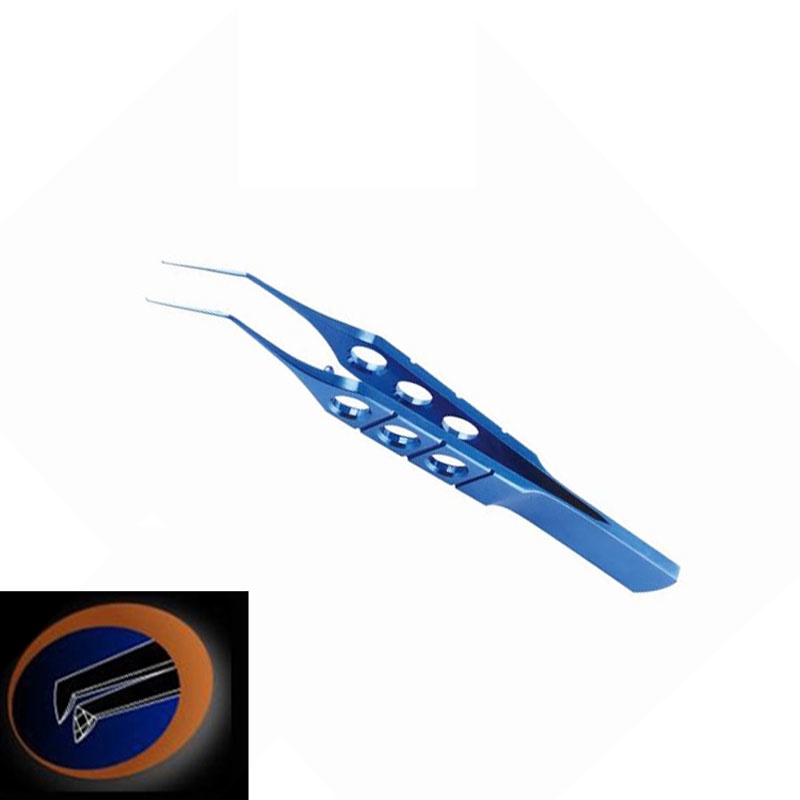 Titanium Surgical Forceps Capsulorhexis Forceps For Ophthalmic Surgical ...