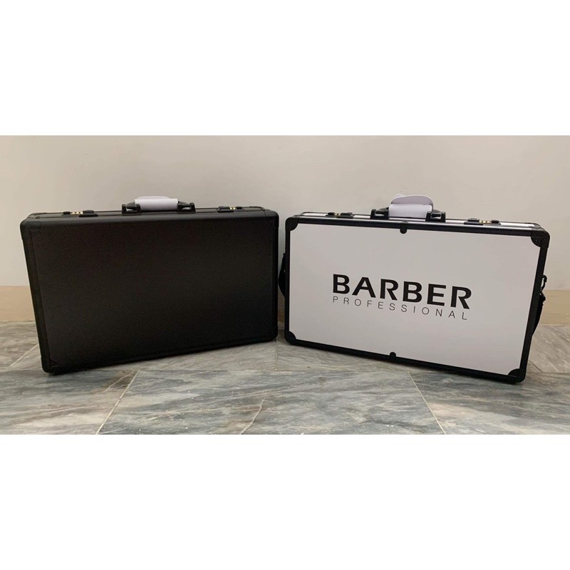 Premium Barber Box Hard Case Barber Box w/ Passcode Lock Razor Barber ...