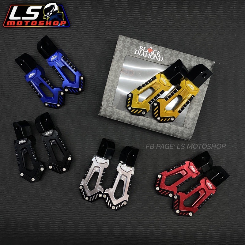 LS Black Diamond Foot Step Foot Rest CNC for New Nmax 2020 2021 Old ...