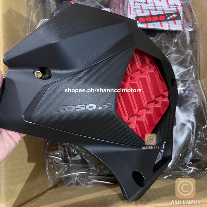 KOSO RADIATIOR COVER FOR NMAX V2 / AEROX V2 ON HAND | Shopee Philippines