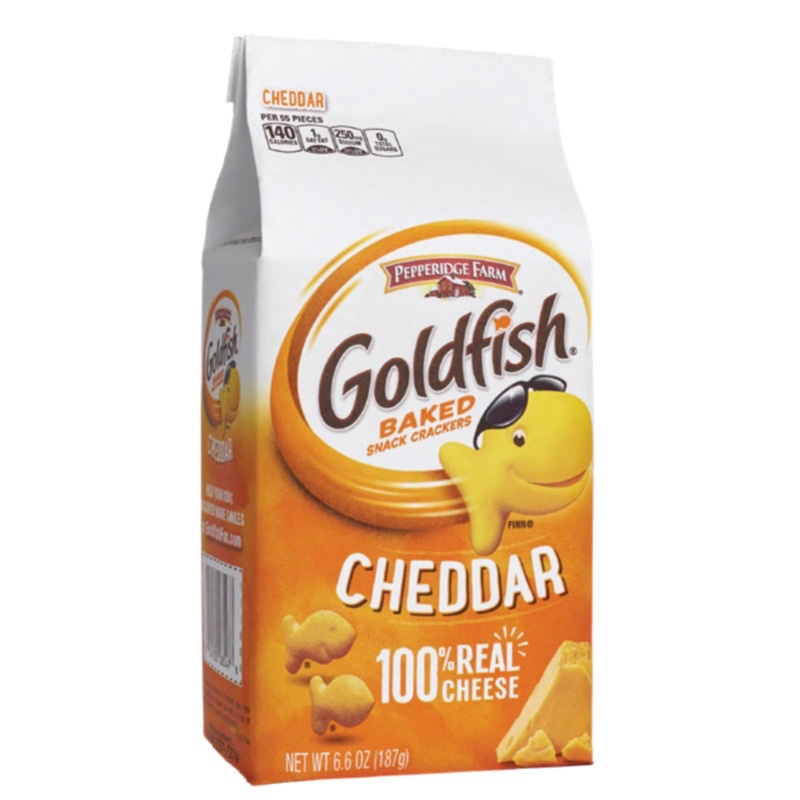 Cheese Fish Cake - Pepperidge Farm Goldfish Cheddar - 187g Paper Pack ...