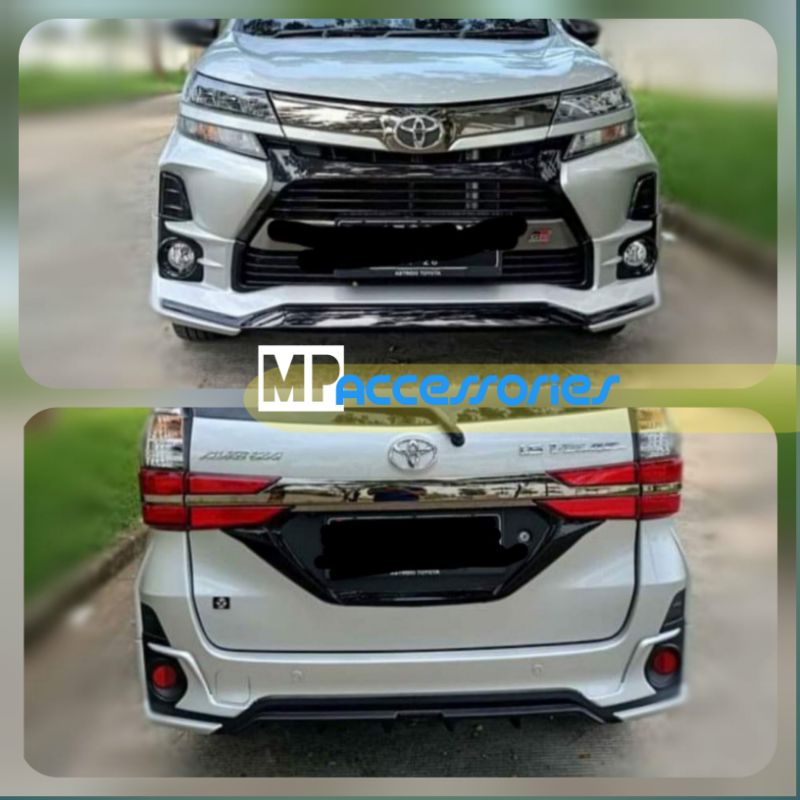 Veloz bodykit toyota Veloz bodykit add-on Veloz 2019-2021 rear -- pnp ...