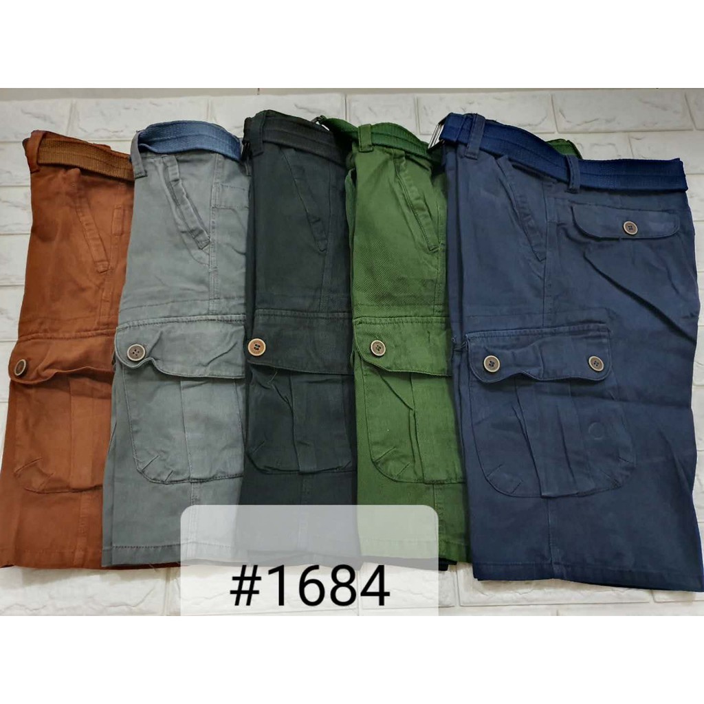 Six pocket cargo short for men/1684 | Shopee Philippines