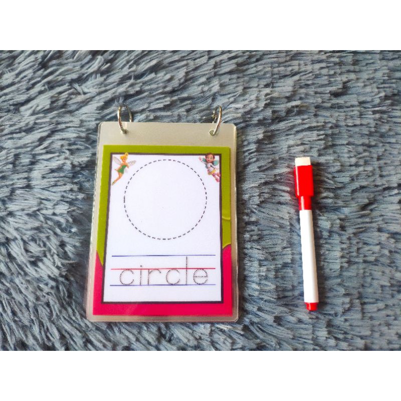 Tracing Shapes Educational Learning Flashcards | Shopee Philippines