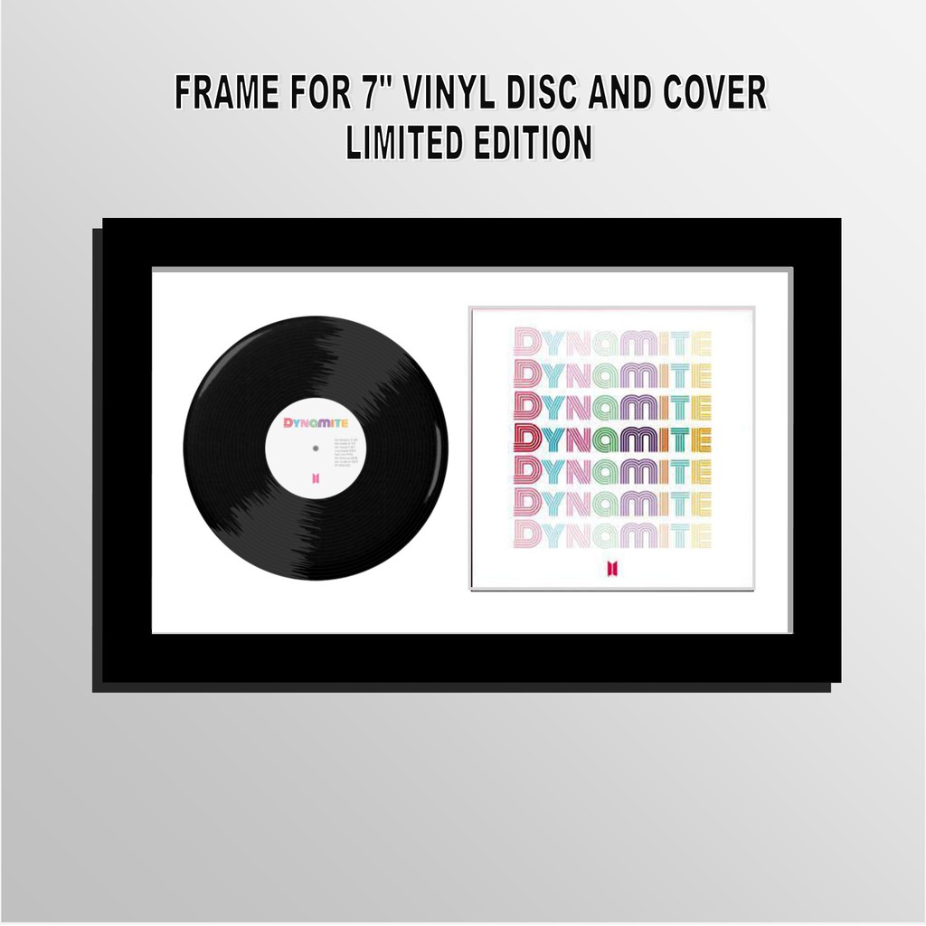 7" VINYL DISC AND COVER "FRAME" DYNAMITE LIMITED EDITION *frame only ...