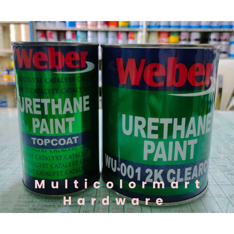 WEBER 2K TOPCOAT CLEAR | Shopee Philippines