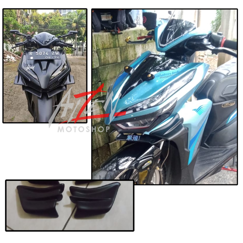 Winglet vario ducati model,winglet Honda click ducati model | Shopee ...