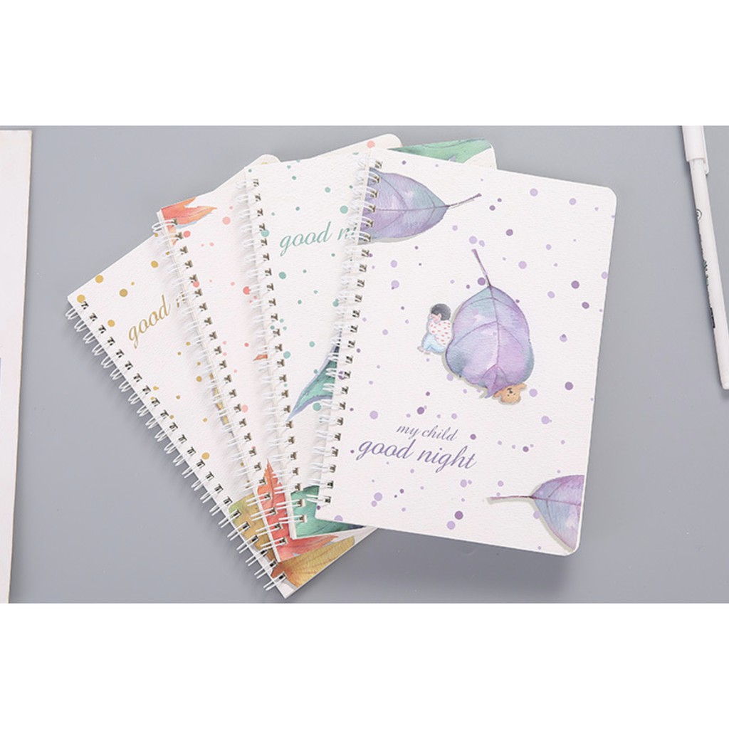 Good night spring bound notebook a5 | Shopee Philippines