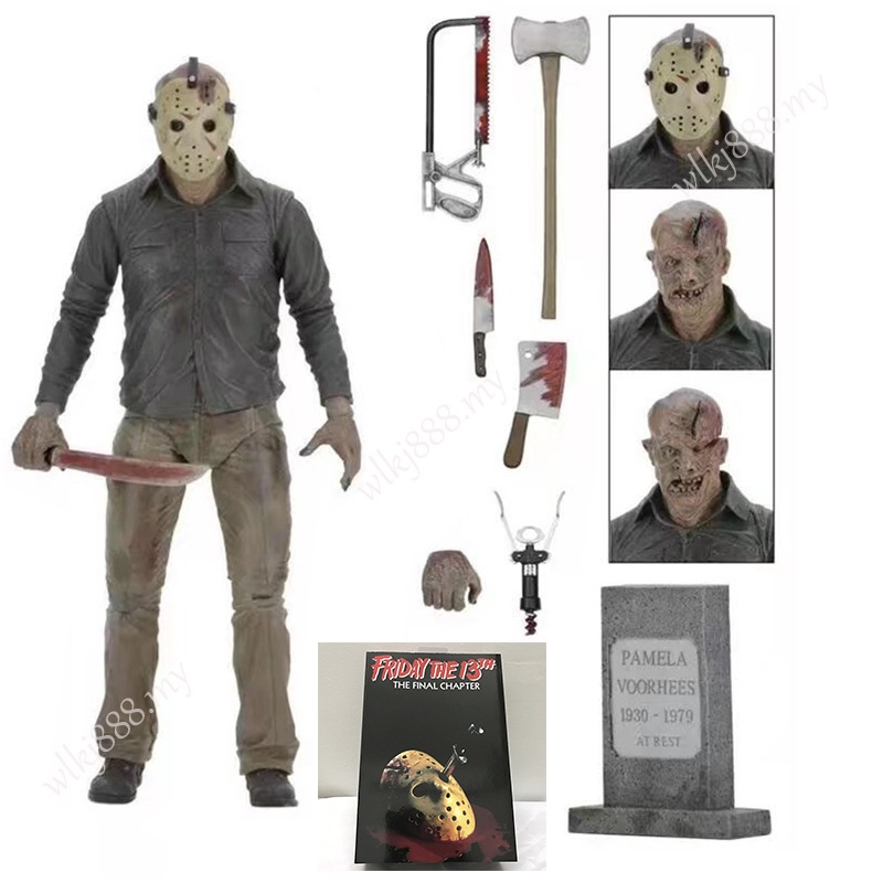 NECA Friday The 13th Jason Action Figure Toys Model Dolls | Shopee ...