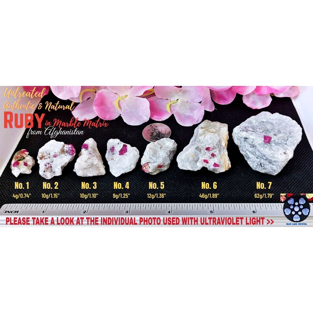 Ruby in Marble Matrix from Afghanistan | Raw/Untreated and Natural ...