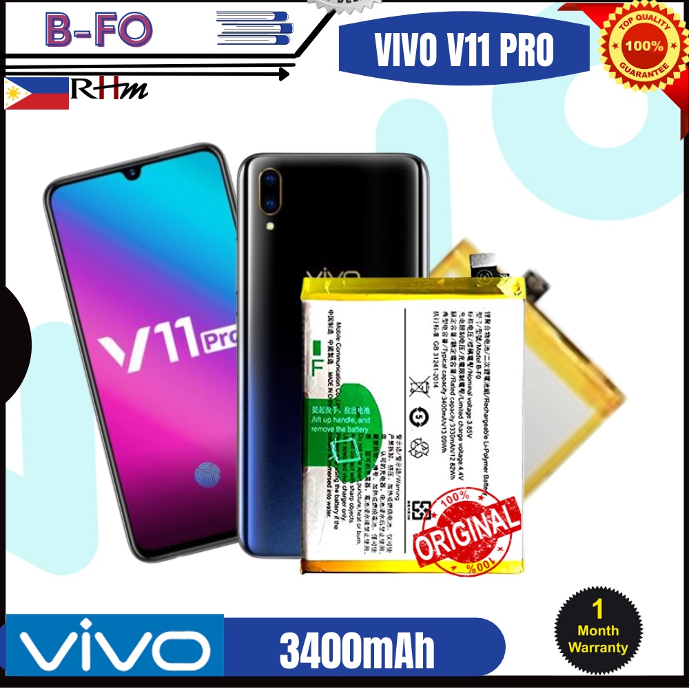 VI VO V11, V11 Pro Battery, Model B-FO, Original Quality Lithium-ion ...