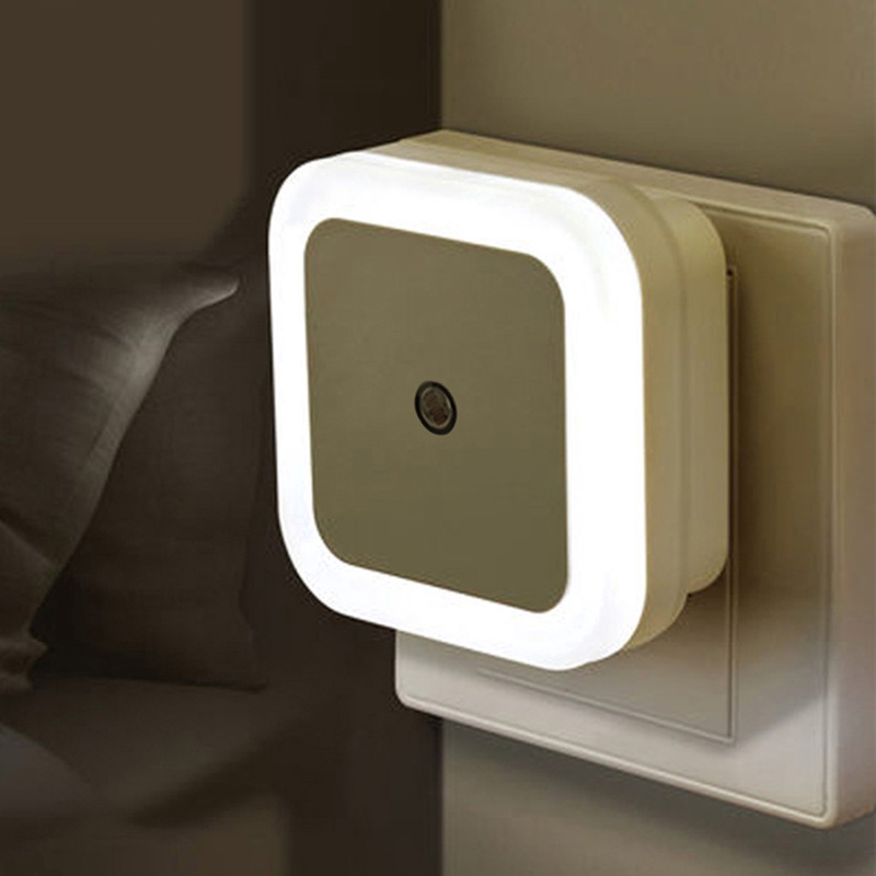 LED Smart Light sensor Lamp Plug-In Electric Energy-Saving S | Shopee ...