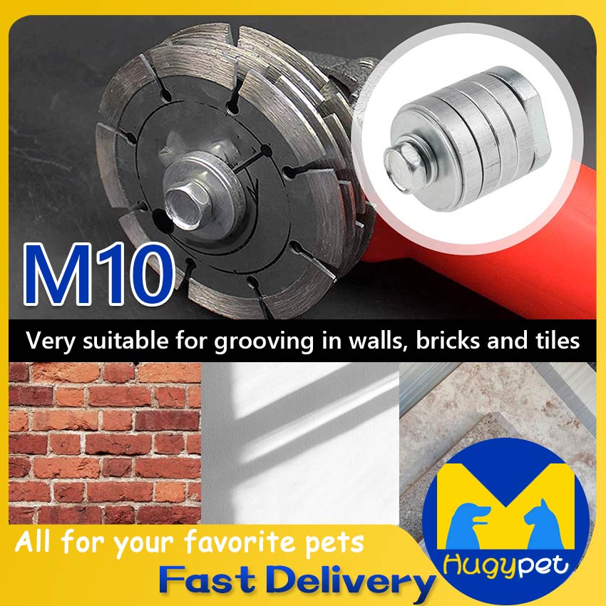 M10 Angle Grinder To Grooving Machine Adapter Conversion Flange Nut ...