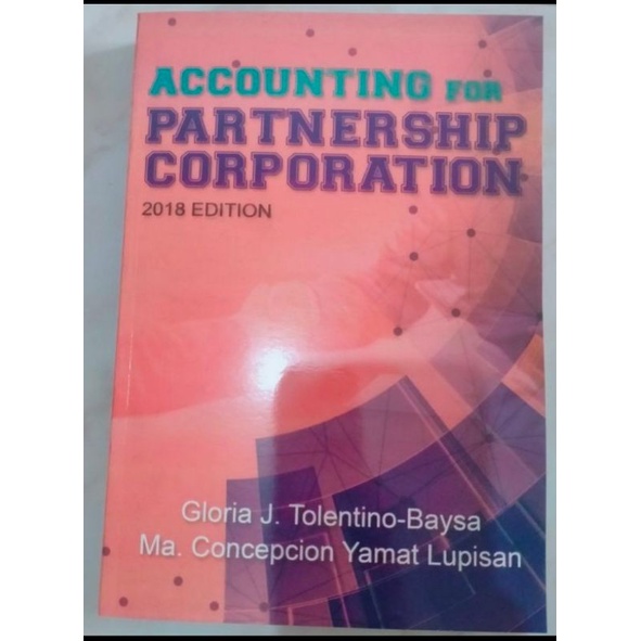 ACCOUNTING FOR PARTNERSHIP CORPORATION by baysa | Shopee Philippines