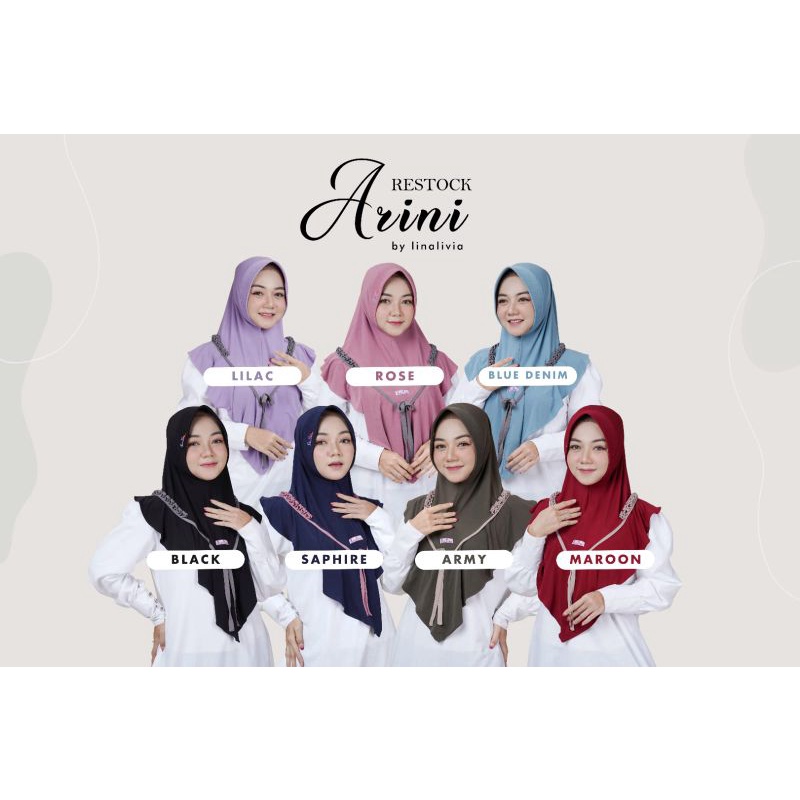 Arini Linalivia hijab Lina Livia Moms and kids | Shopee Philippines