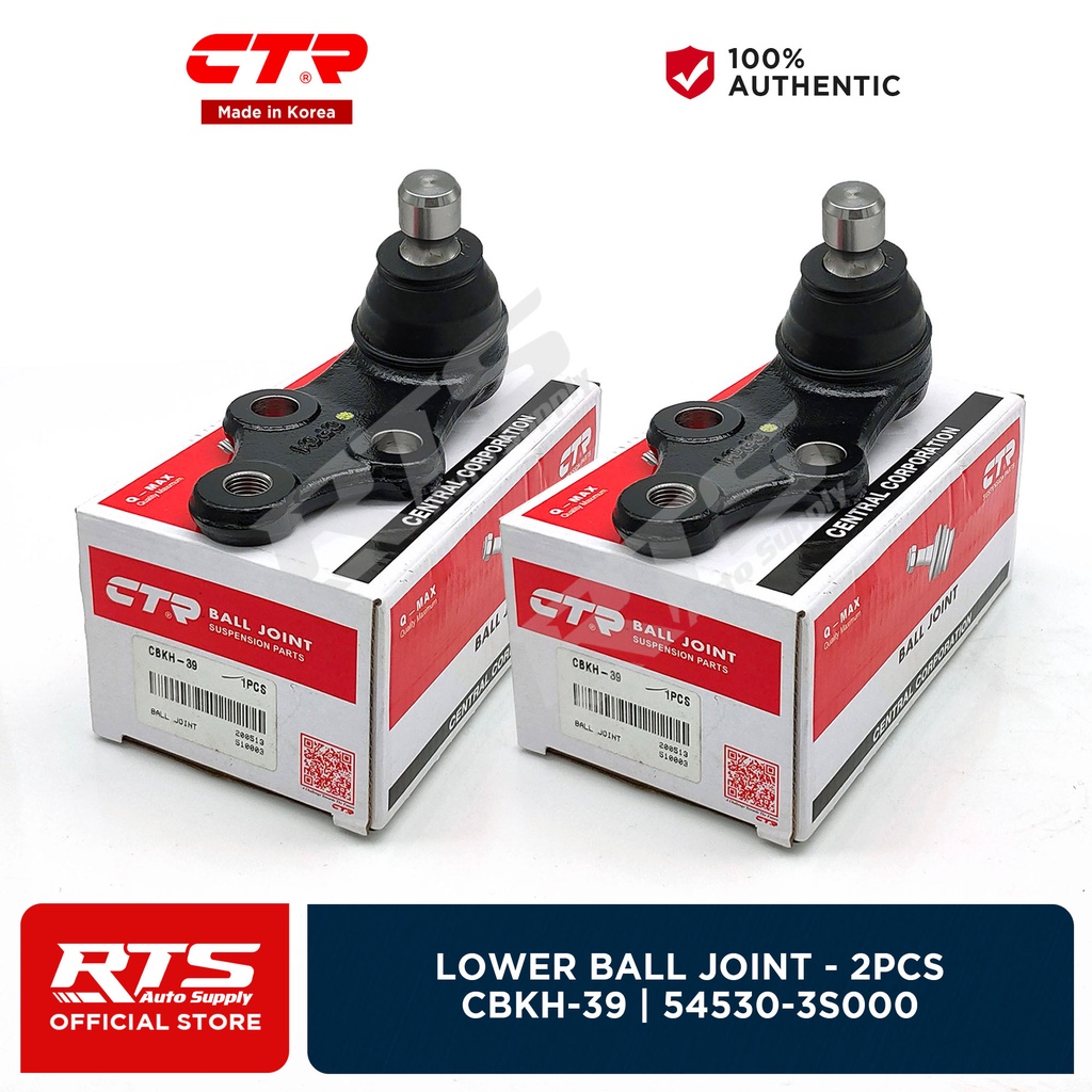 Ctr Cbkh-39/Cbkk-29 Lower Ball Joint Hyundai Tucson 2009 - 2015 1 Set ...