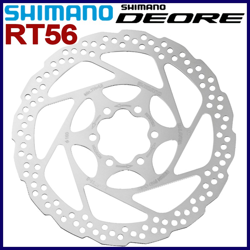 Shimano Deore RT56 RT26 160mm 180mm 6 Bolt Brake Disc Mountain Bike ...