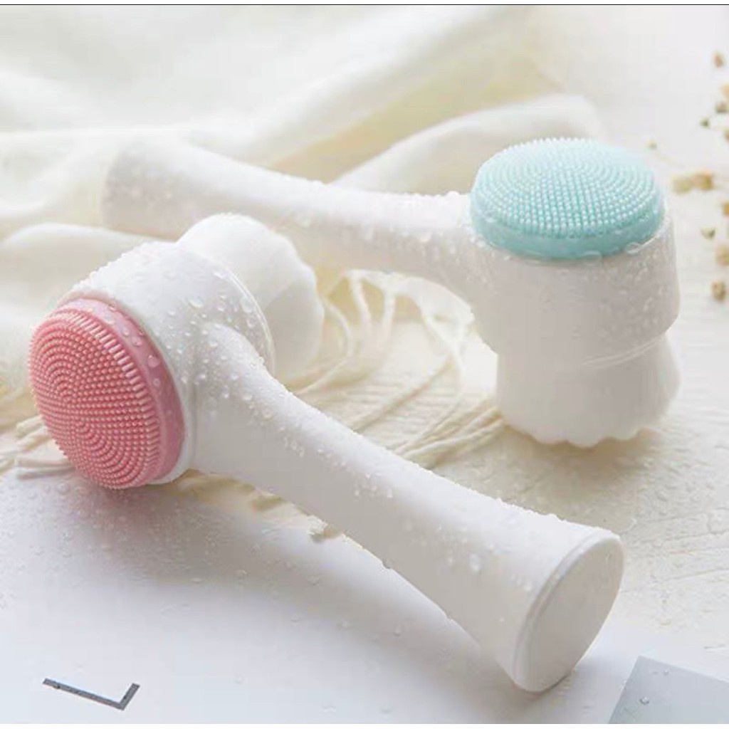 Silicone Facial Cleanser Brush Face Cleansing Massage Face Washing ...