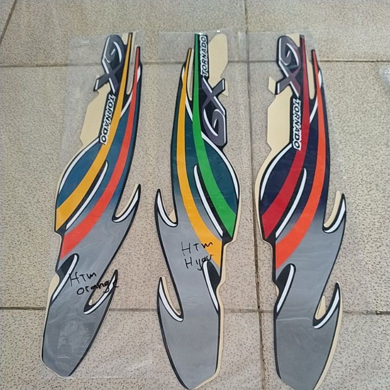 Suzuki gx tornado Standard striping Trim sticker - tornado gx | Shopee ...