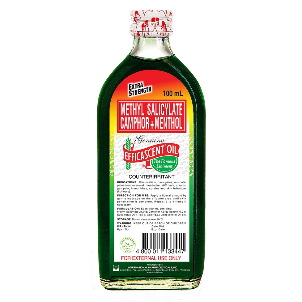 Efficascent Oil Extra Strength 100ml | Shopee Philippines