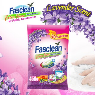 FasClean Detergent with Fabcon 450g | Shopee Philippines