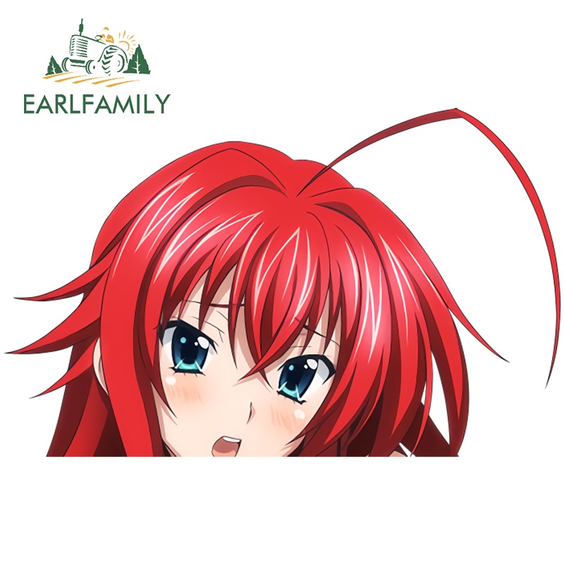 EARLFAMILY 13cm x 8.1cm for High School DxD Car Stickers Scratch-Proof ...