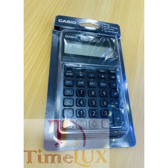 CASIO CALCULATOR JW 200SC BK | Shopee Philippines