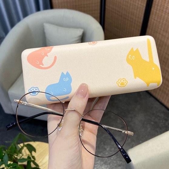 Women's Spectacle Case Japanese Anti-pressure Cute Spectacle Case ...
