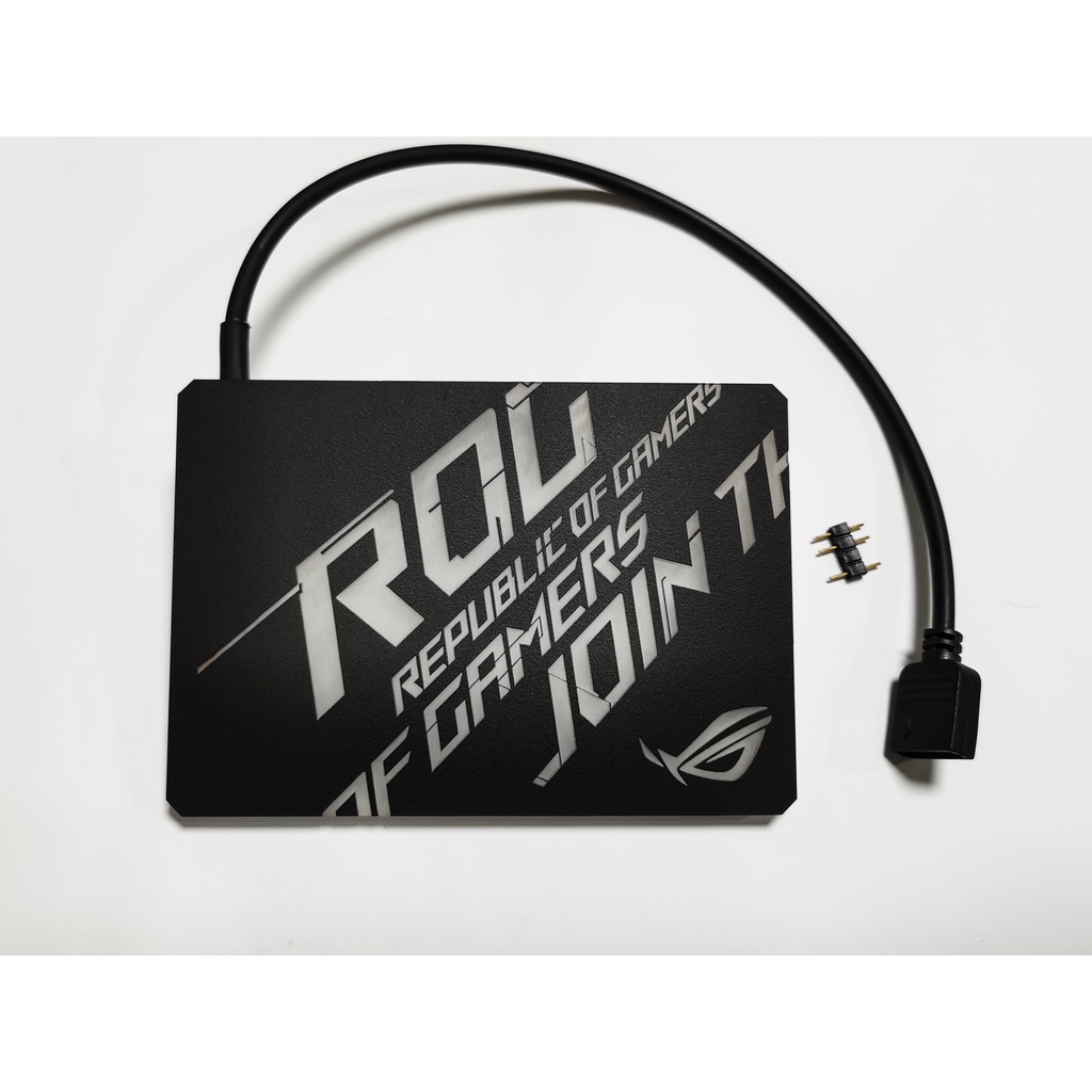 PC Mods: Customized SSD Top Cover ARGB (for 3-pin 5v header) | Shopee ...