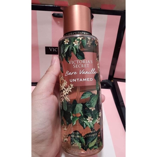 Bare Vanilla untamed VS fragrance mist 250ml | Shopee Philippines